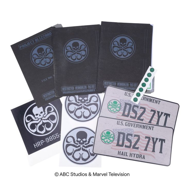 Collection of HYDRA Ephemera | MARVEL'S AGENTS OF S.H.I.E.L.D. (2013-2020)