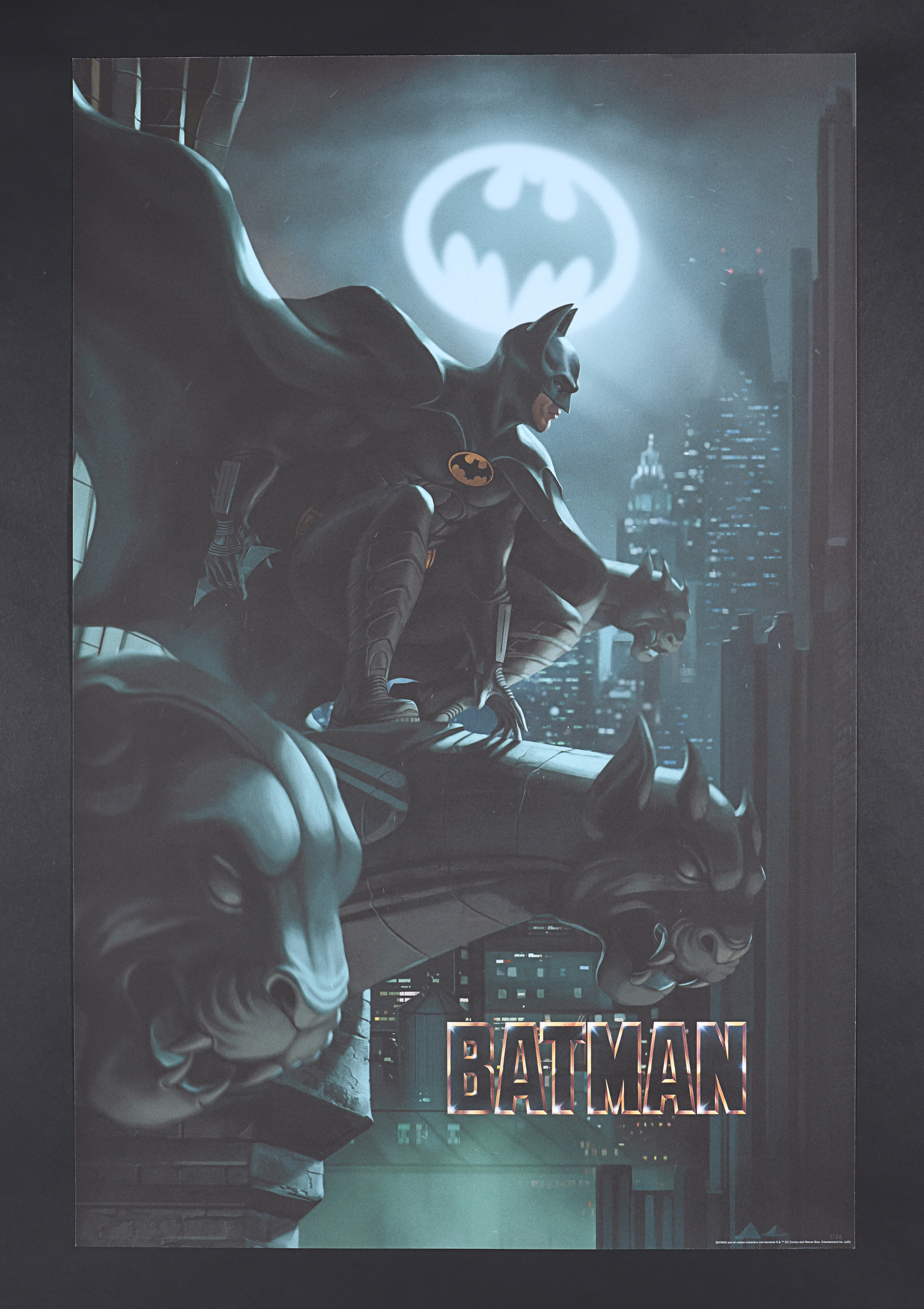 Lot #471 - BATMAN (1989) - Hand-Numbered Limited Edition Print by Ann ...