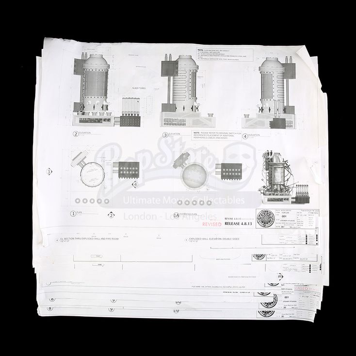 Production Blueprints of Multiple Sets | TEENAGE MUTANT NINJA TURTLES ...
