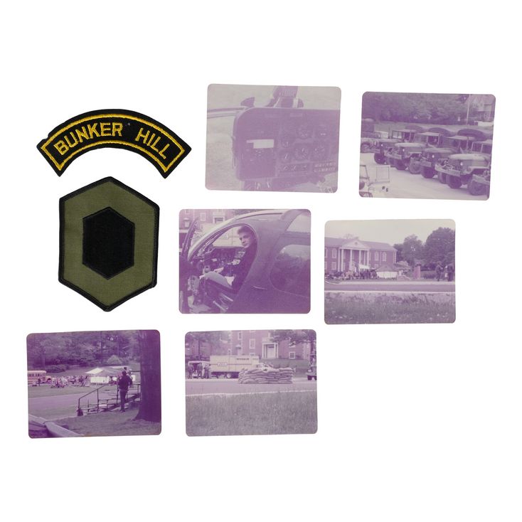 Lot # 1643: TAPS (1981) - Pair of Cadet Patches and Set of Six ...