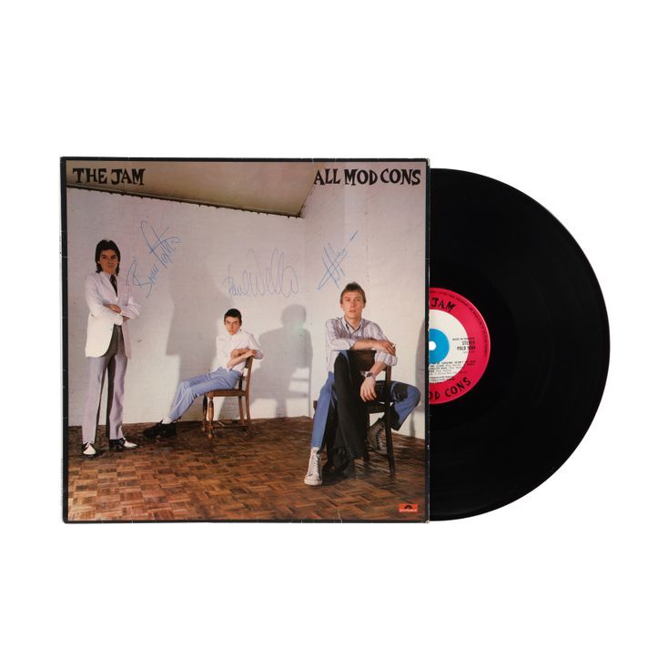 151. Paul Weller, Bruce Foxton and Rick Buckler-Autographed All Mod ...