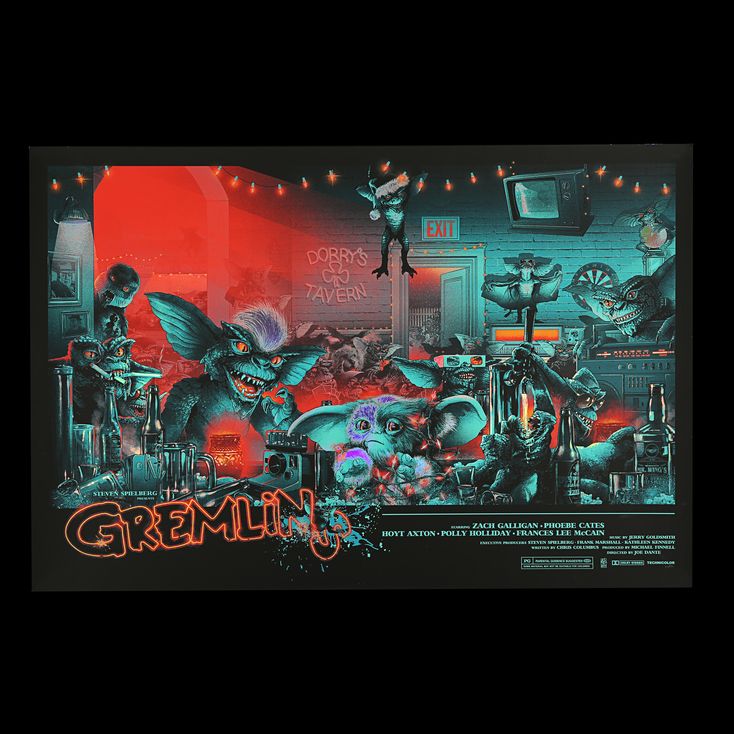 Hero Complex Gallery Poster, 2017 | GREMLINS (1984)