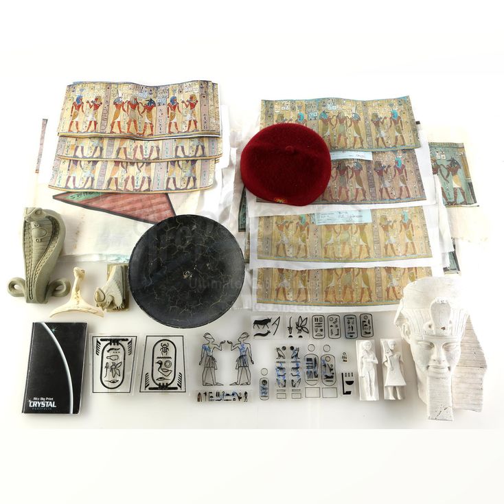 Miniature Set Pieces and Crew Ephemera | MUMMY, THE (1999)