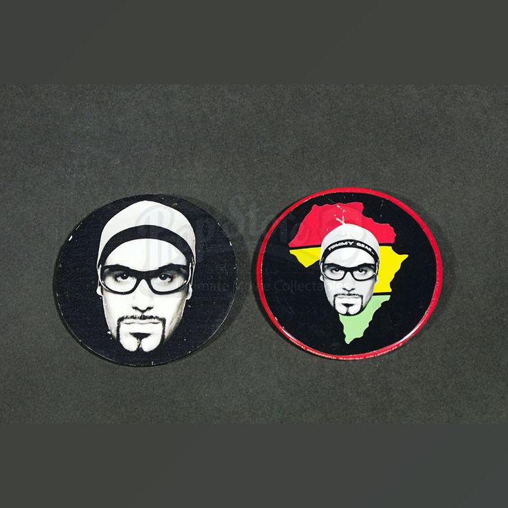 Set of Two Canvassing Badges | ALI G INDAHOUSE (2002)