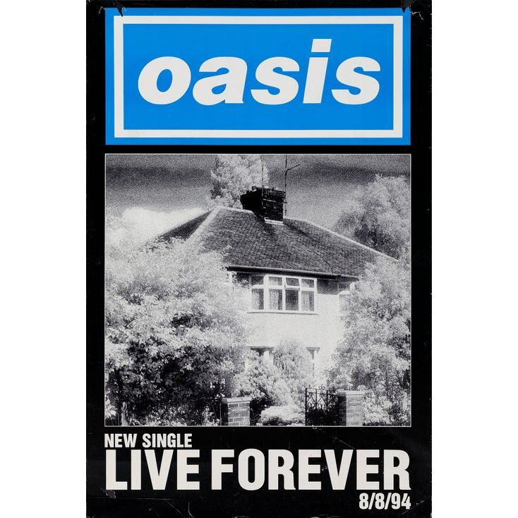 527. Set of Seven Single and Live Video Release Promotional Posters ...