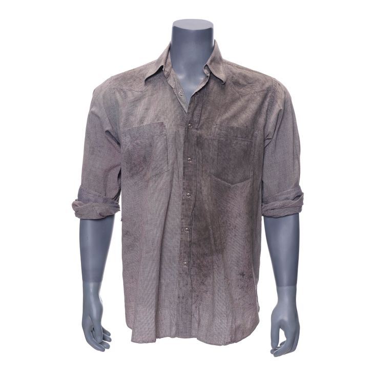 Lot # 1798: TWISTER (1996) - Bill Harding's (Bill Paxton) Distressed Shirt
