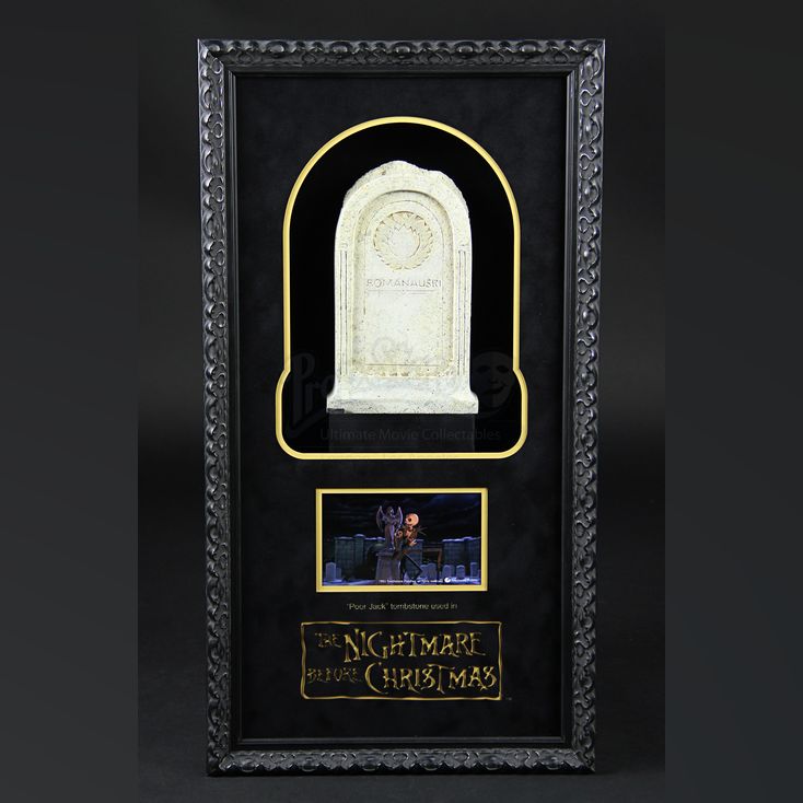 Poor Jack Tombstone Display | NIGHTMARE BEFORE CHRISTMAS, THE (1993)
