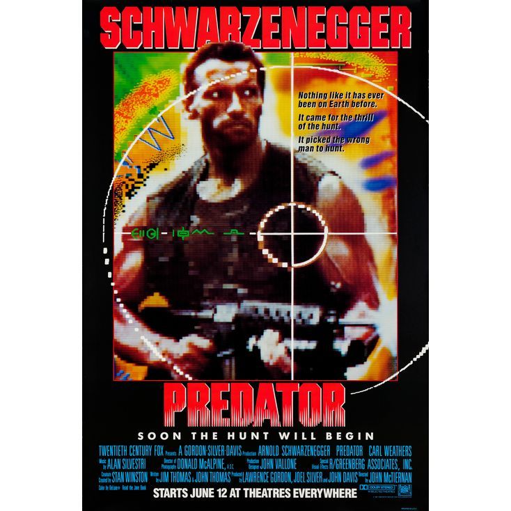 948. One Sheet (27 x 40 ); Advance; Very Fine Rolled ### PREDATOR (1987)