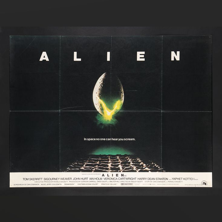 Lot #9 - ALIEN (1979) - UK Quad, 1979