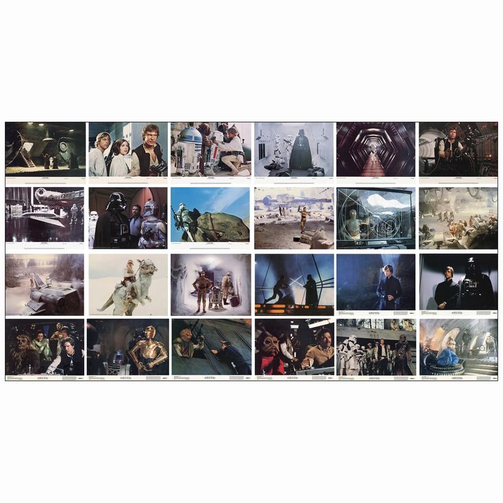 Three Lobby Card Sets (24) (11 x 14) Near Mint | STAR WARS: ORIGINAL ...