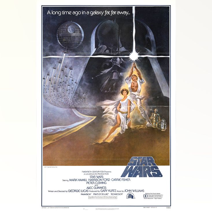 Lot 1296 - International Style A First Print One-Sheet | STAR WARS: A ...