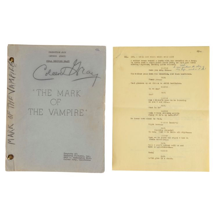 Final Shooting Script Yellow Revisions - (8.5 x 11 Colleen Grays Script ...