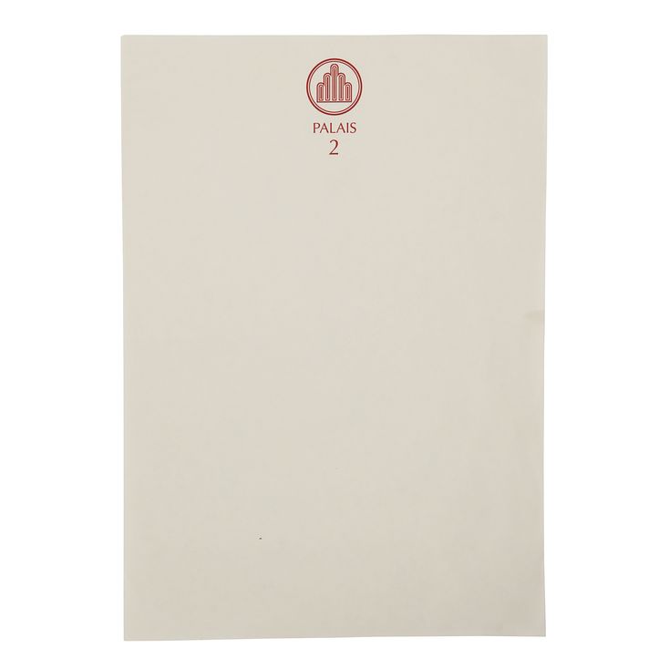 Number 2s (Ian McKellen) Headed Paper | PRISONER, THE (2009-2009)