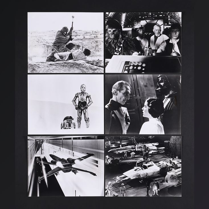 Lot #346 - STAR WARS: A NEW HOPE (1977) - Collection of Six Press ...