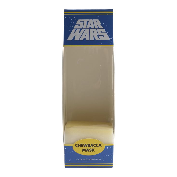 Lot # 1481: PIXELS (2015) - Empty Star Wars Chewbacca Mask Box