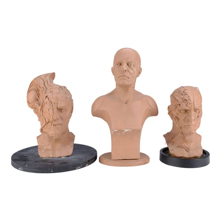 Lot # 1554: STAR TREK BEYOND (2016) - Set of Three Don Lanning Clay ...