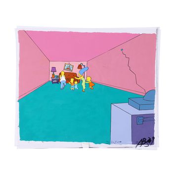 Lot # 1261 : SIMPSONS, THE (T.V. SERIES, 1989 - PRESENT) - Couch Gag ...