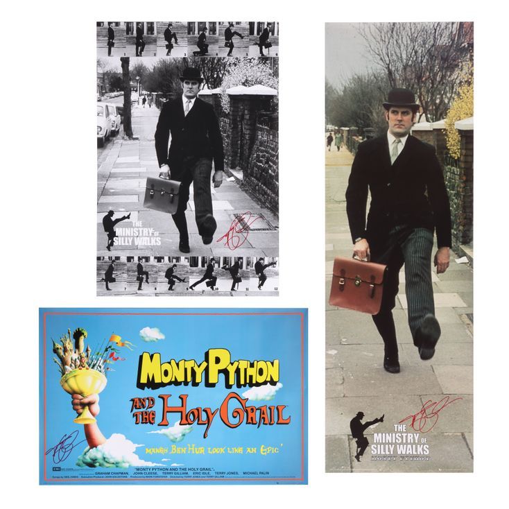 The Terry Gilliam Collection Three Posters Autographed by Terry Gilliam ...