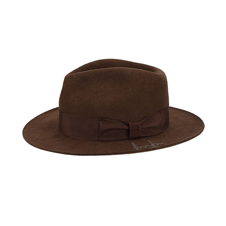 Lot 1288. Harrison Ford-autographed Official Fan Hat | INDIANA JONES ...