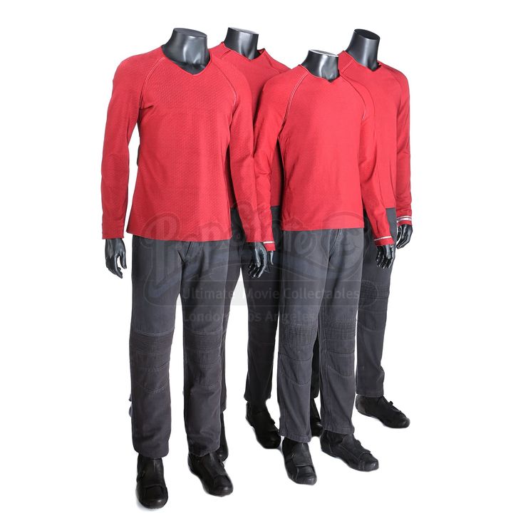 Set of Four Mens Enterprise Operations Uniforms | STAR TREK (2009)