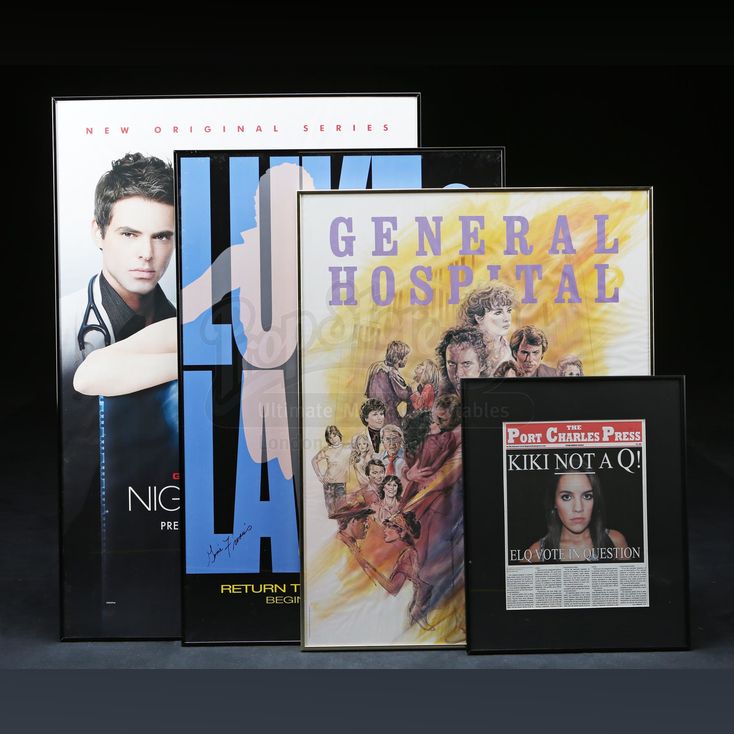 Framed Cast Photos | GENERAL HOSPITAL (1963)