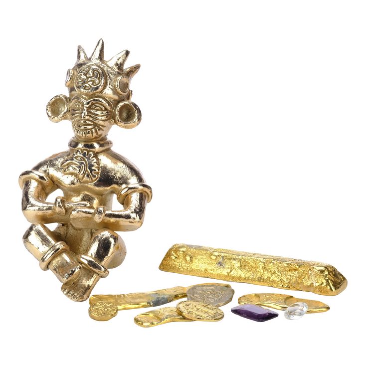 Lot 1143 - Set of One-Eyed Willys Coins and Treasure with Statue ...