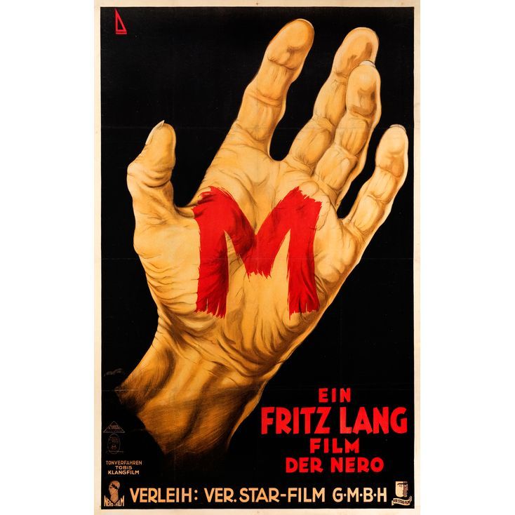 264. M - Pre-War German Poster Pre-War German Poster (37 x 55) Country ...