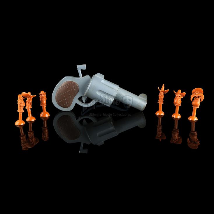 Crew Gift Toon Handgun and Six Character Bullets | WHO FRAMED ROGER ...