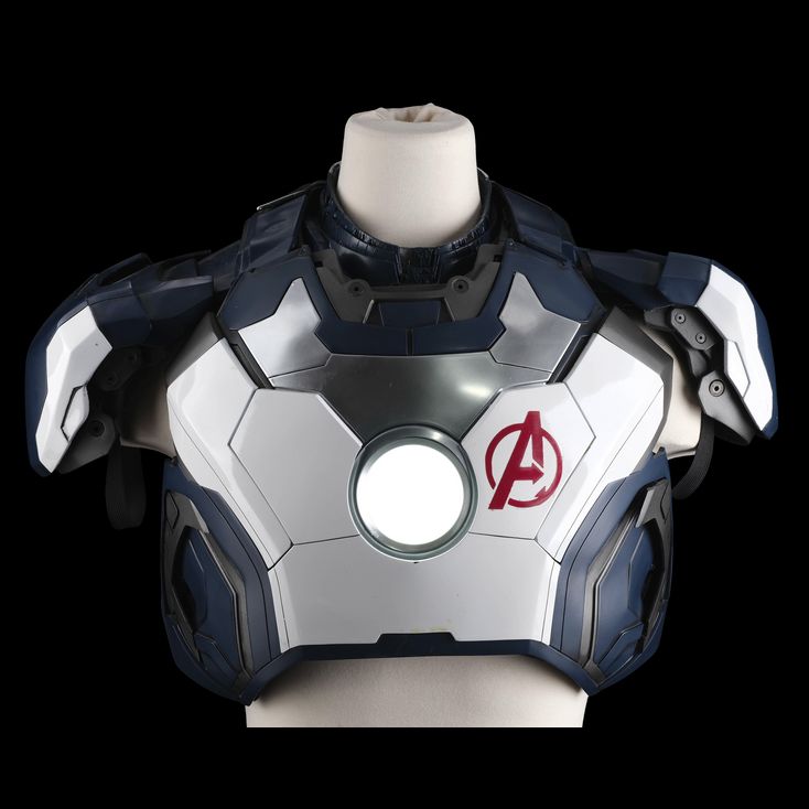 Lot # 222: AVENGERS: AGE OF ULTRON (2015) - Light-Up Iron Legion Chest ...