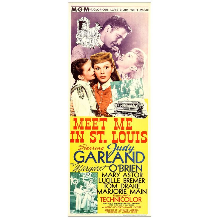 183: Insert (14 x 36 ); Very Fine Folded ### MEET ME IN ST. LOUIS (1944)