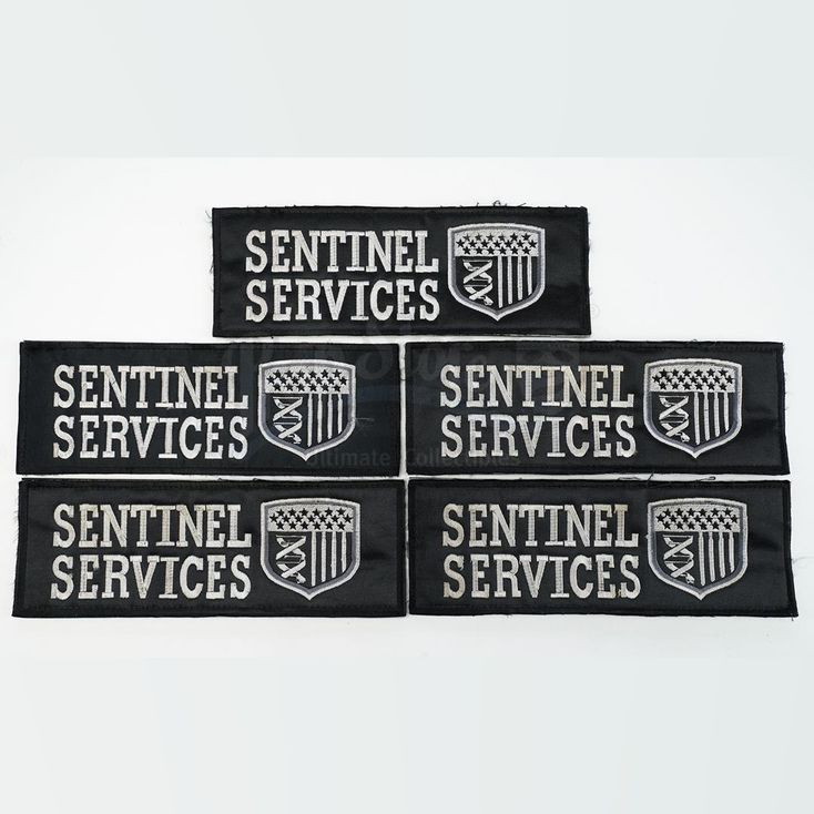 Collection of Sentinel Services Patches | GIFTED, THE (2017)