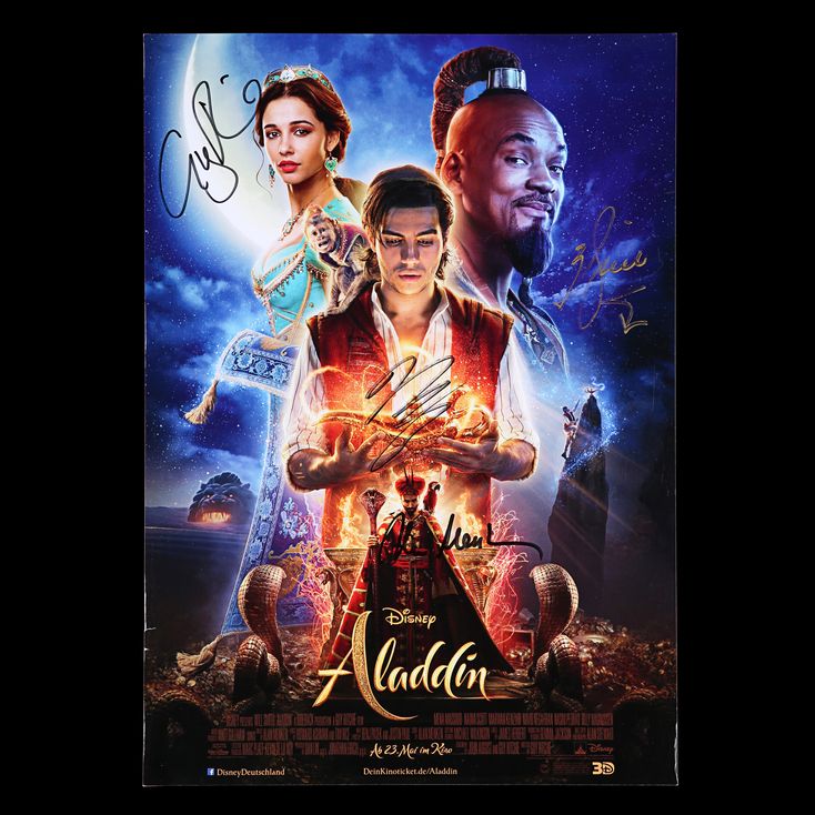 Autographed Poster, 2019 | ALADDIN (2019)