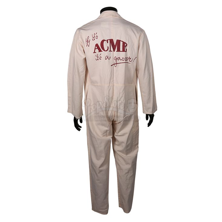 Acme Jumpsuit | WHO FRAMED ROGER RABBIT (1988)