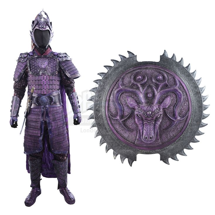 Purple Deer Corps Lieutenant Armor with Shield and Sword | GREAT WALL ...