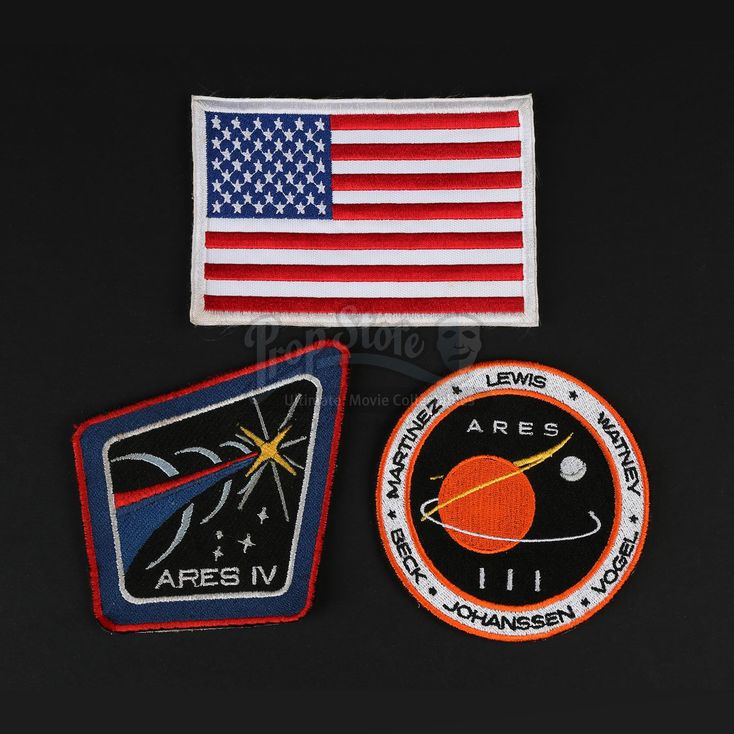 Ares Iii And Ares Iv Mission Patches Martian The 2015