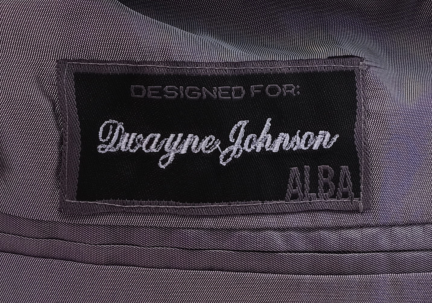 Lot 531 - Spencer Strasmores (Dwayne Johnson) Suit | Propstore - Find ...