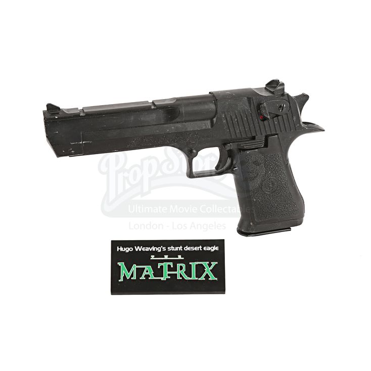 Mr. Smiths (Hugo Weaving) Stunt Desert Eagle | MATRIX, THE (1999)