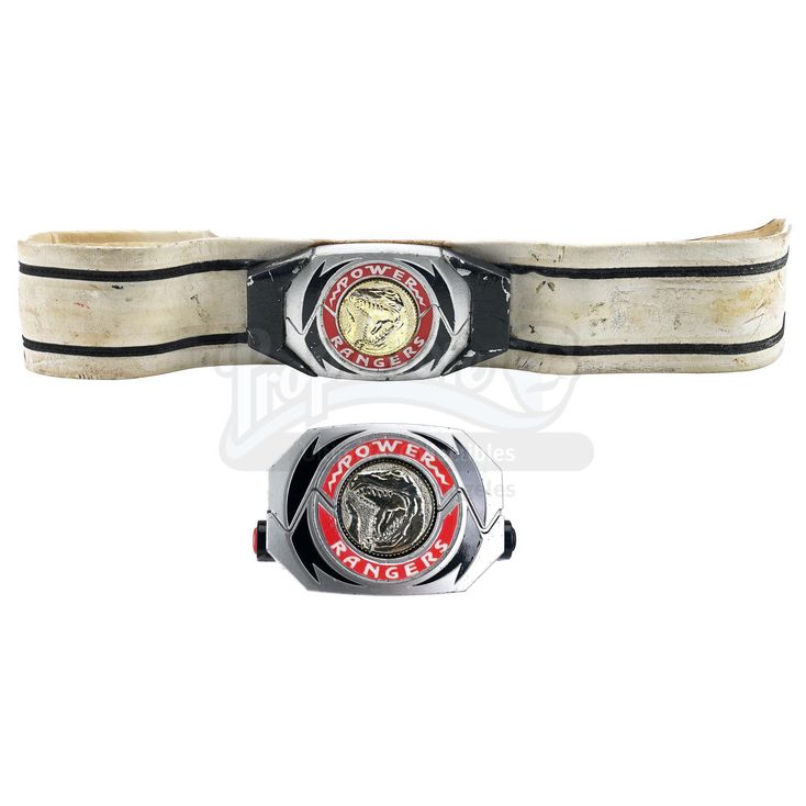 Yuuta Mochizuki-Signed Red Ranger Belt with Two Morphers | MIGHTY ...