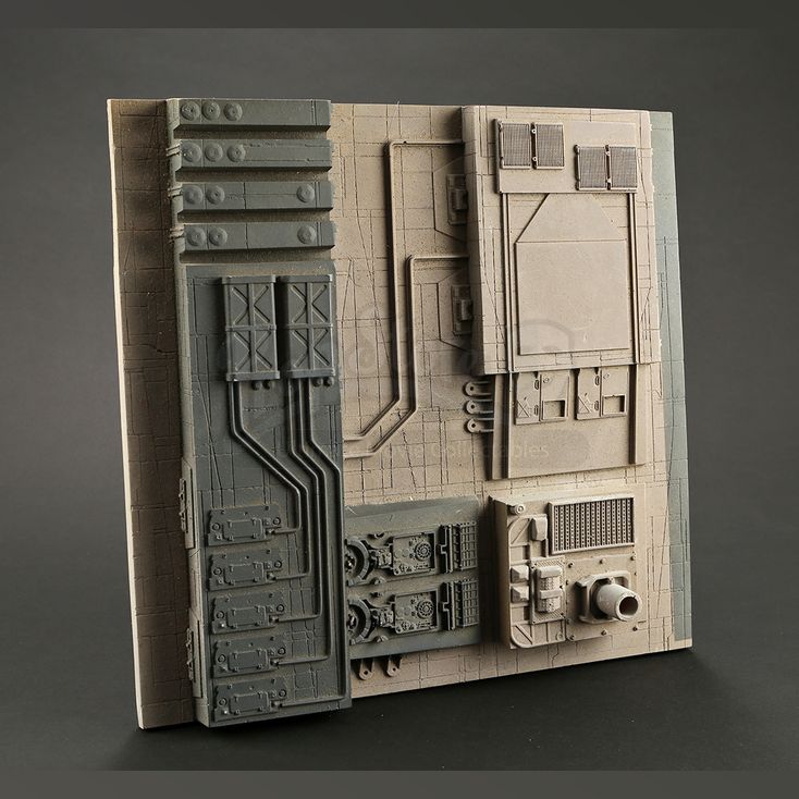 12 x 12 Death Star Surface Square | STAR WARS: A NEW HOPE (1977)