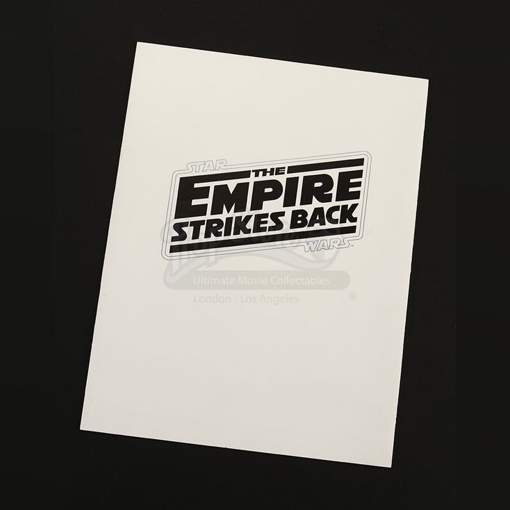 Cast and Crew Credits Program | STAR WARS: THE EMPIRE STRIKES BACK (1980)