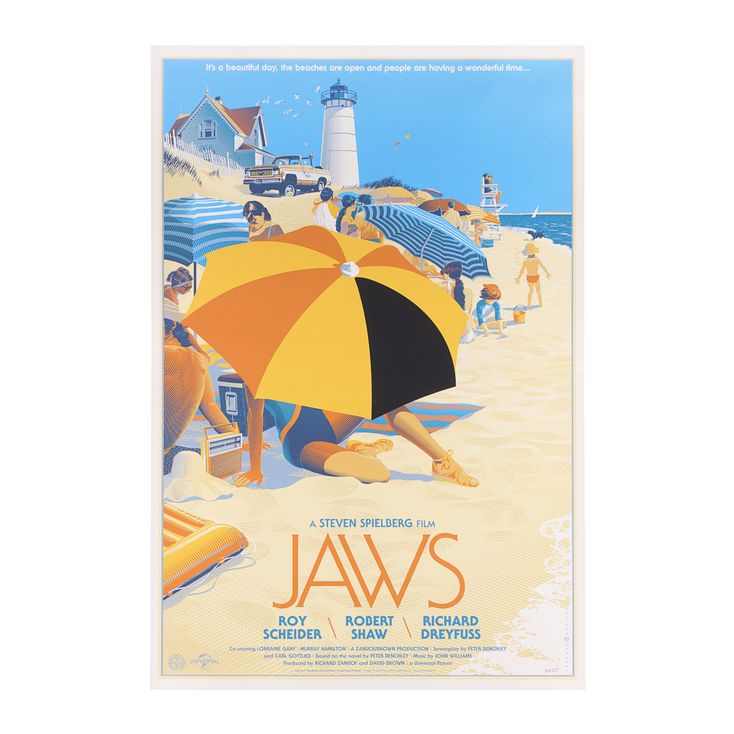 Lot # 1372: JAWS (1975) - Hand-numbered Limited Edition 2013 Jaws ...