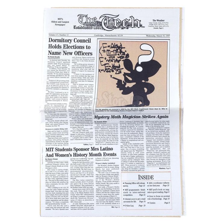 Mystery Math Magician Newspaper | GOOD WILL HUNTING (1997)