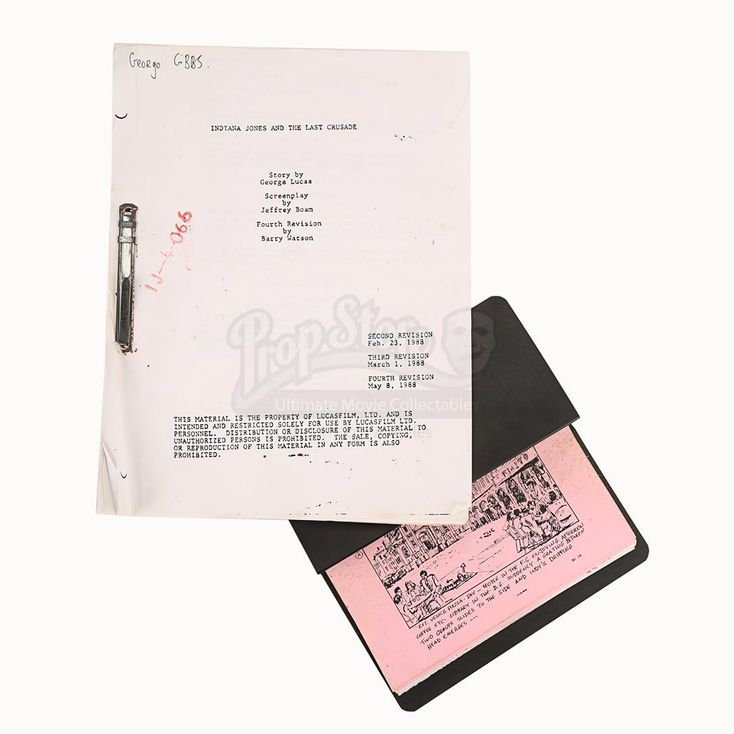 George Gibbs Script and Storyboards | INDIANA JONES AND THE LAST ...