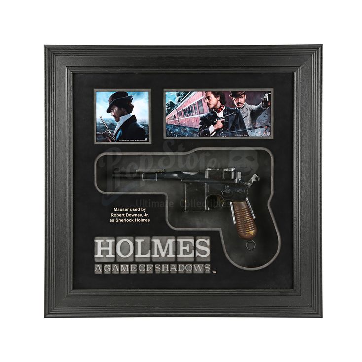 Sherlock Holmes (Robert Downey Jr) Mauser Display | SHERLOCK HOLMES: A ...
