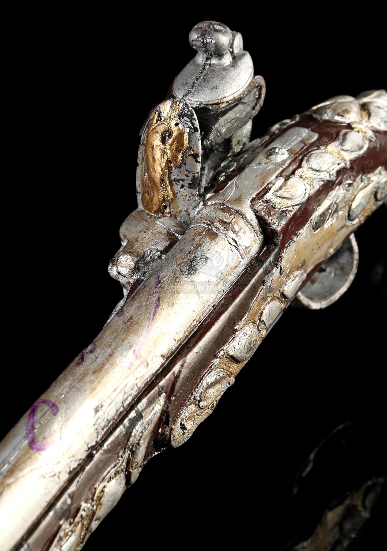 Captain Barbossas (Geoffrey Rush) Stunt Flintlock Pistol | Propstore ...