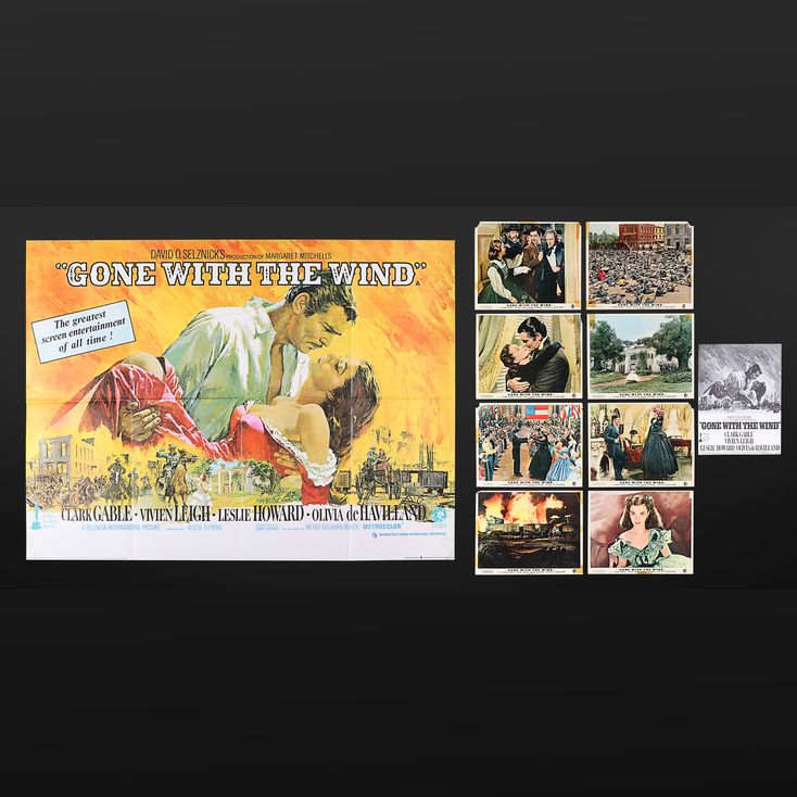 Lot 136 - Poster Live Auction - UK Quad,Complete Set of Eight British ...