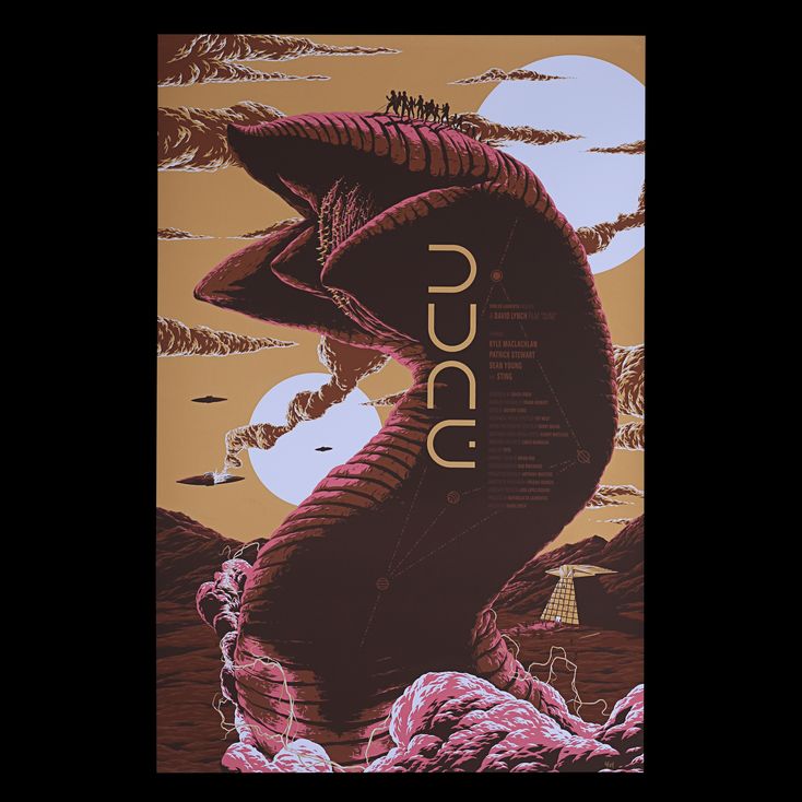 Hand-numbered Limited Edition Print, 2015 | DUNE (1984)