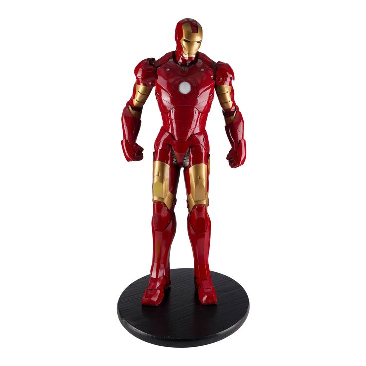 209. Mark III Armor Paint Study Maquette | IRON MAN (2008)
