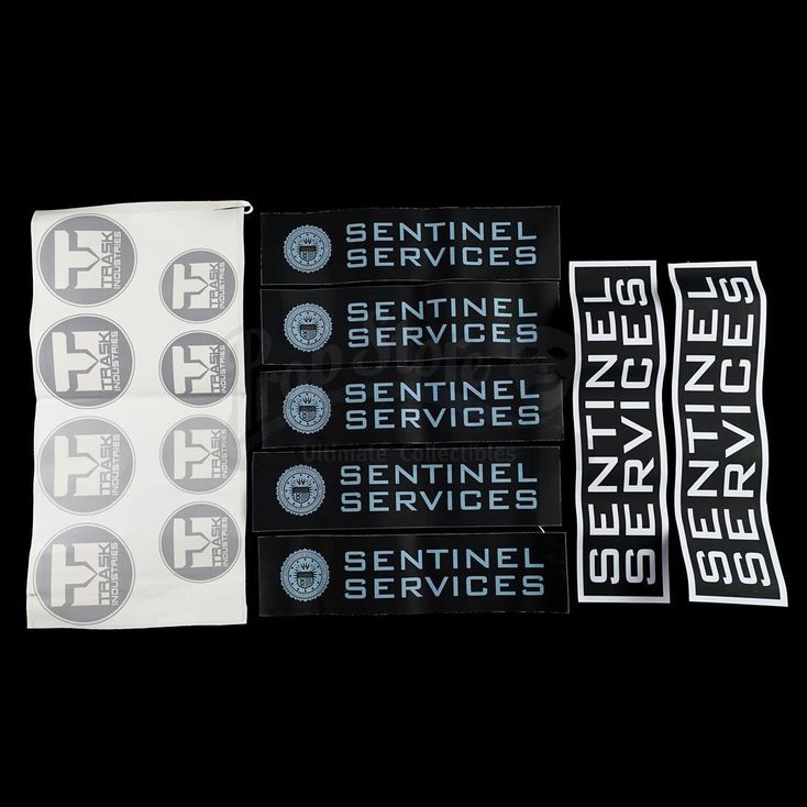 Collection of Sentinel Services and Trask Industries Stickers | GIFTED ...