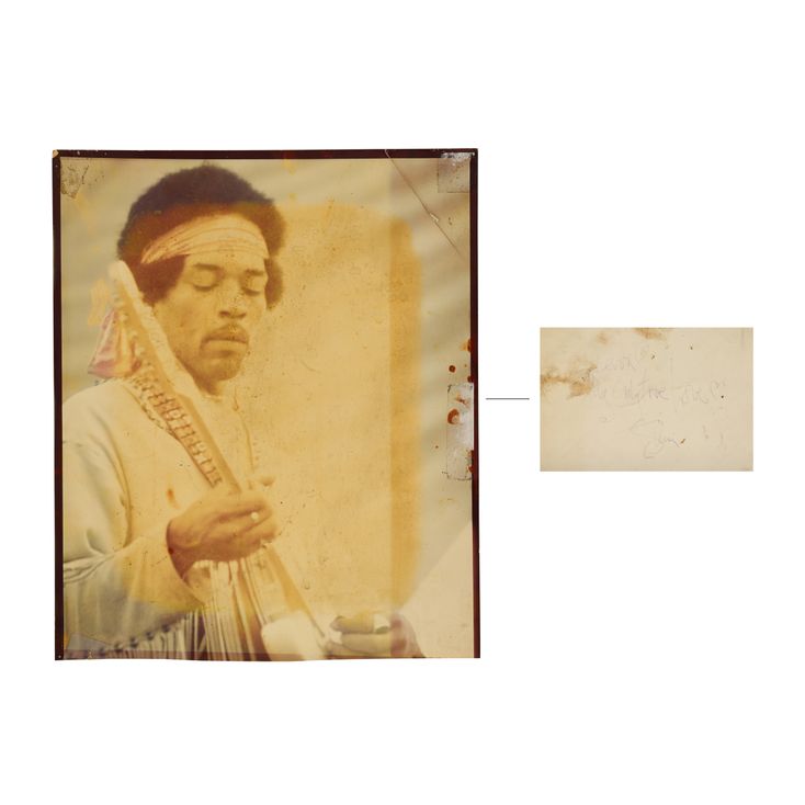 Lot 563. Jimi Hendrix Signed Photograph | JIMI HENDRIX